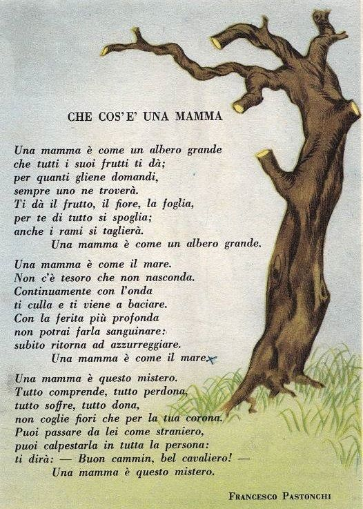 Una poesia per la mamma – Maria Conte Programs