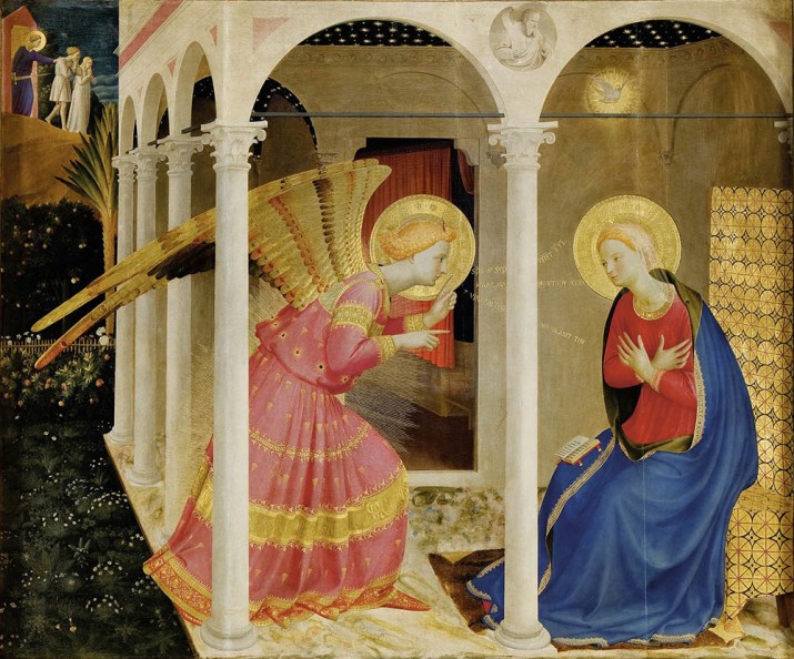 Italian art: The Annunciation by Fra’ Angelico – Maria Conte Programs